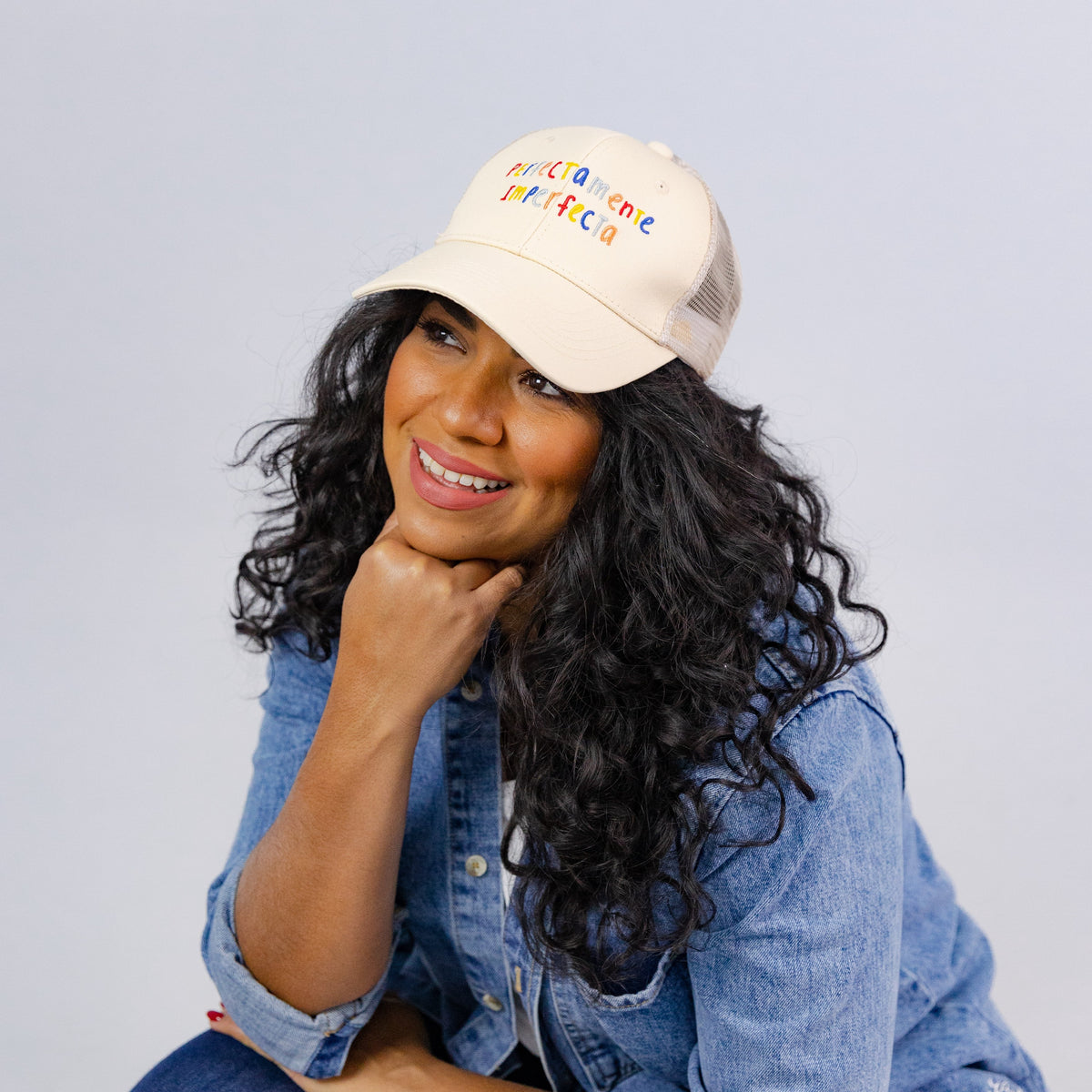 Gorra: Perfectamente Imperfecta - Crema – Tilde & Co.
